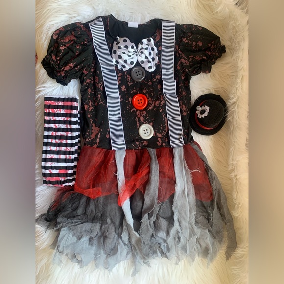 Spirit | Costumes | Spirit Scary Kids Clown Halloween Costume | Poshmark